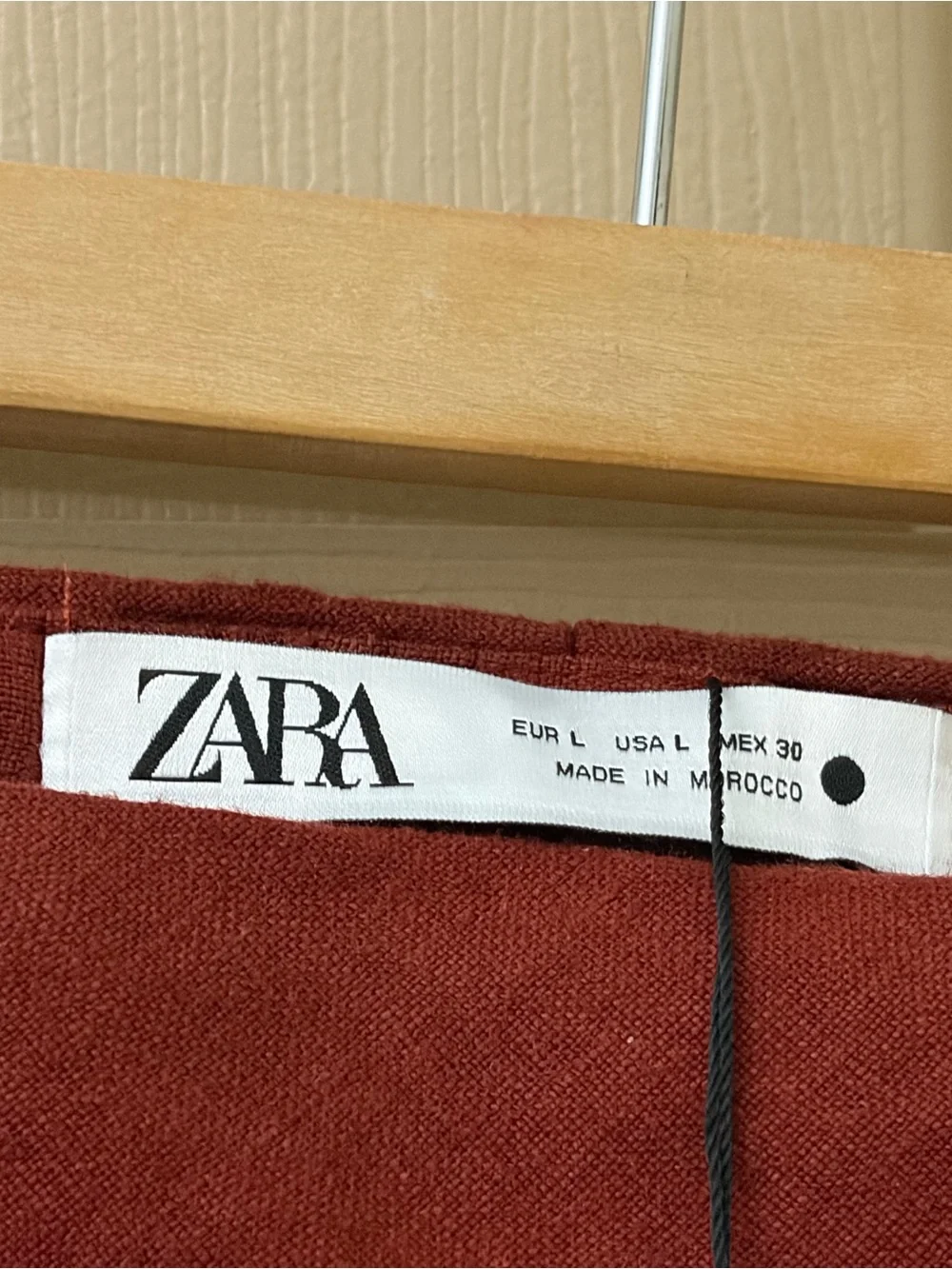 Zara | Skirts | Zara Rust Red Brownish Maxi Skirt | Poshmark